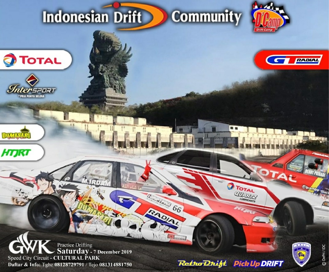 Kembangkan Drifting Di Indonesia Idc Hadirkan Drift Camp Goes To Bali